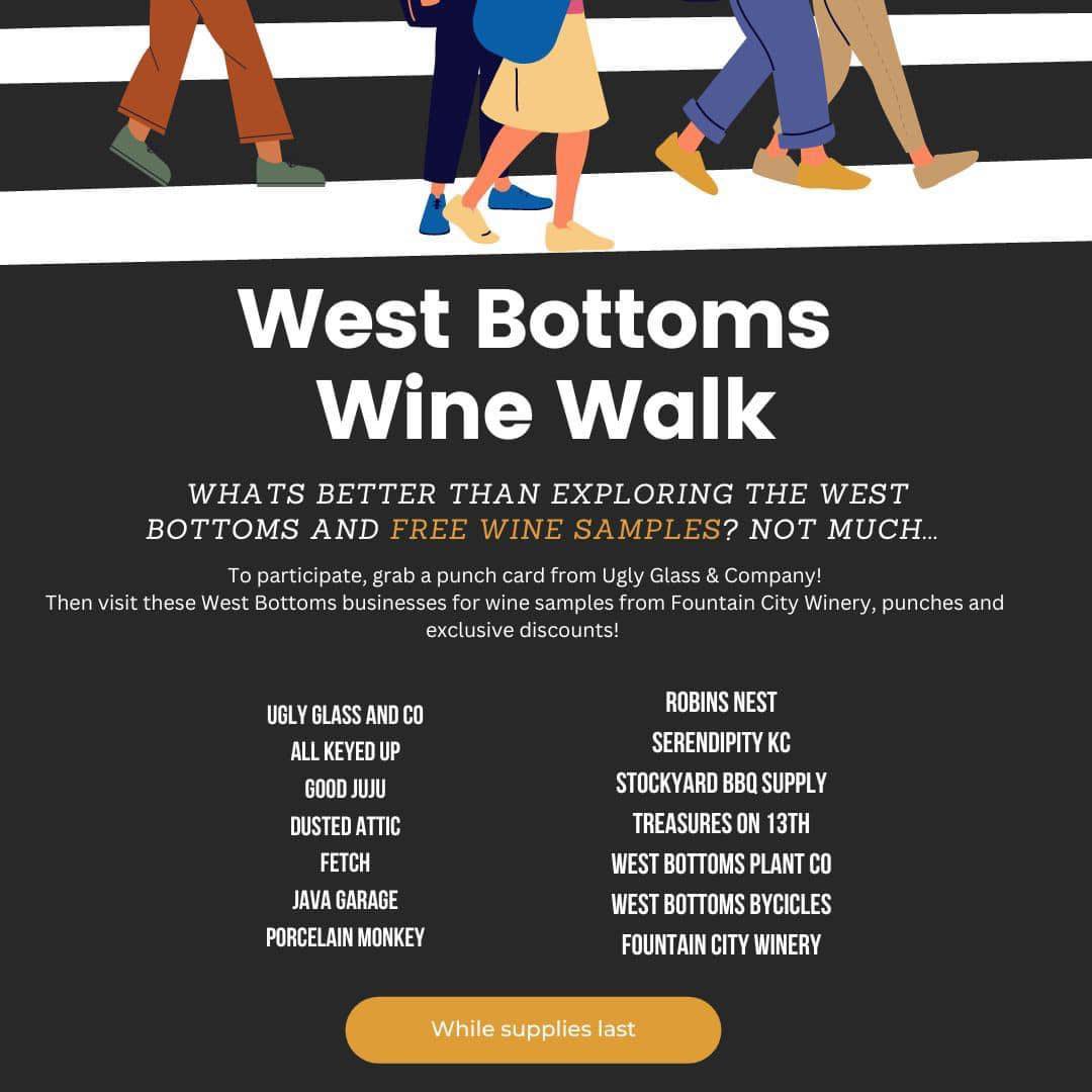 Wine Walk – Explore West Bottoms
